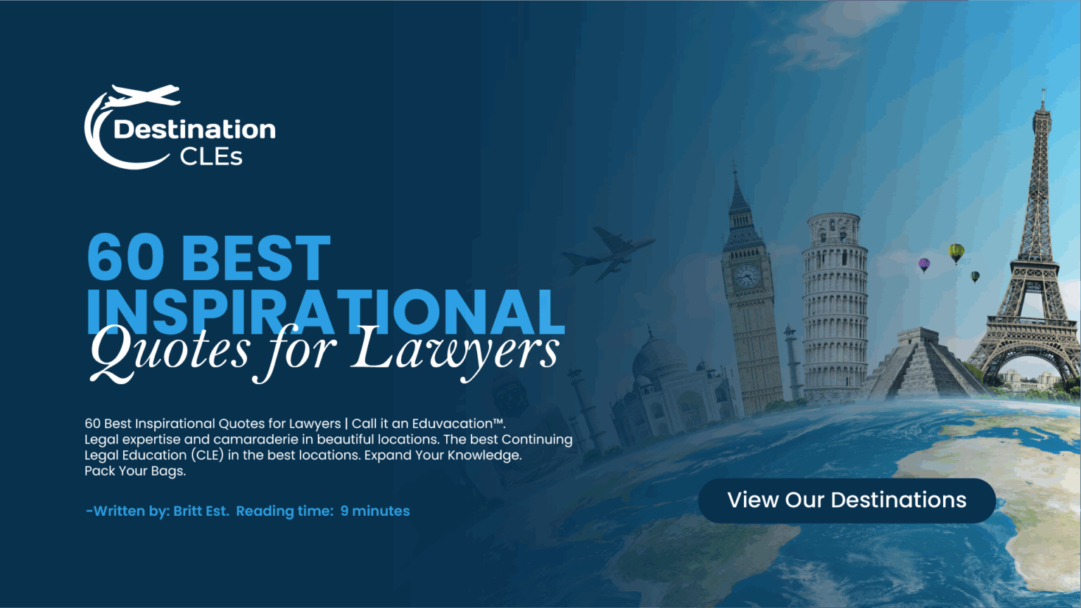 60 Best Inspirational Quotes for Lawyers | Destination CLEs
